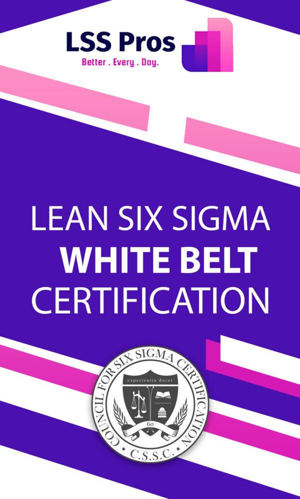 Lean Six Sigma White Belt Course – LeanSigma.AI Lean Six Sigma White Belt Course – LeanSigma.AI
